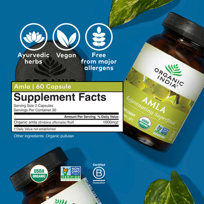 Amla Indian Gooseberry Fruit Supplement | Organic India – Organic India USA