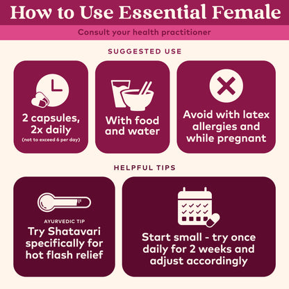 Essential Female Capsules – Organic India USA