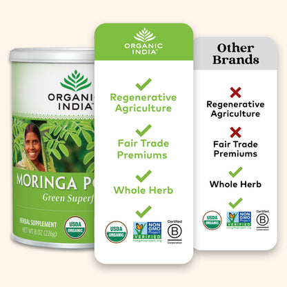 Organic Moringa Powder – Organic India USA