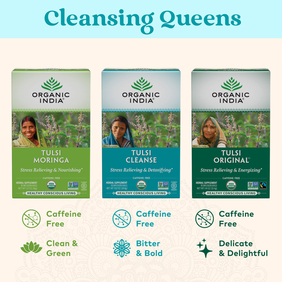 Tulsi Cleanse Tea | Organic India – Organic India USA