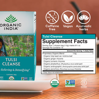 Tulsi Cleanse Tea | Organic India – Organic India USA
