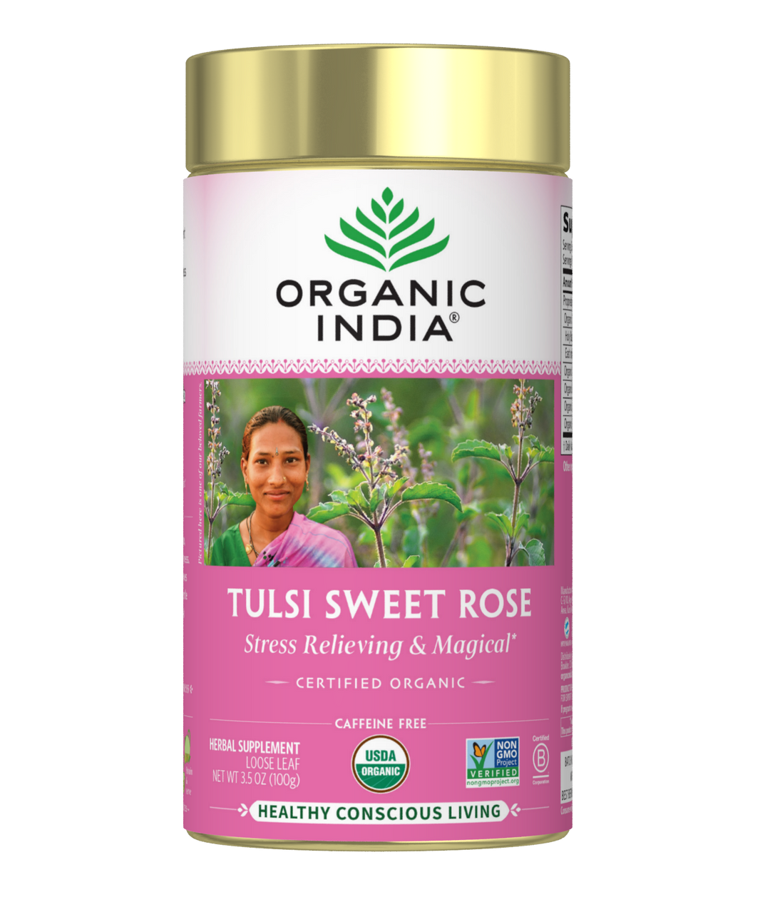 Organic Tulsi Sweet Rose Tea | Organic India – Organic India USA