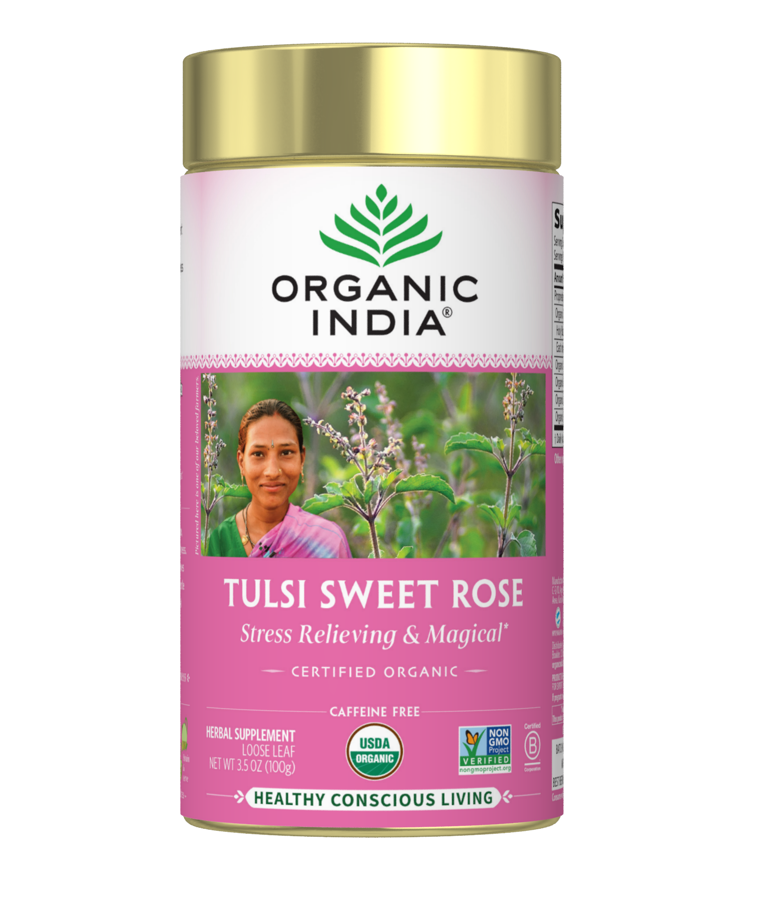 Organic Tulsi Sweet Rose Tea | Organic India – Organic India USA