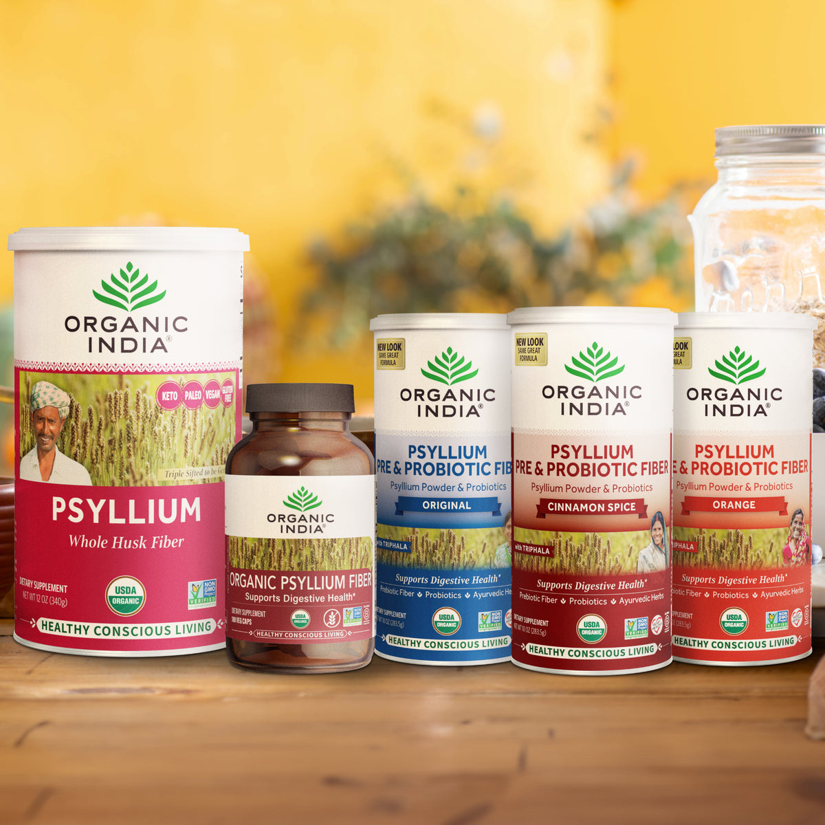 Whole Husk Psyllium Supplement | Organic India – Organic India USA